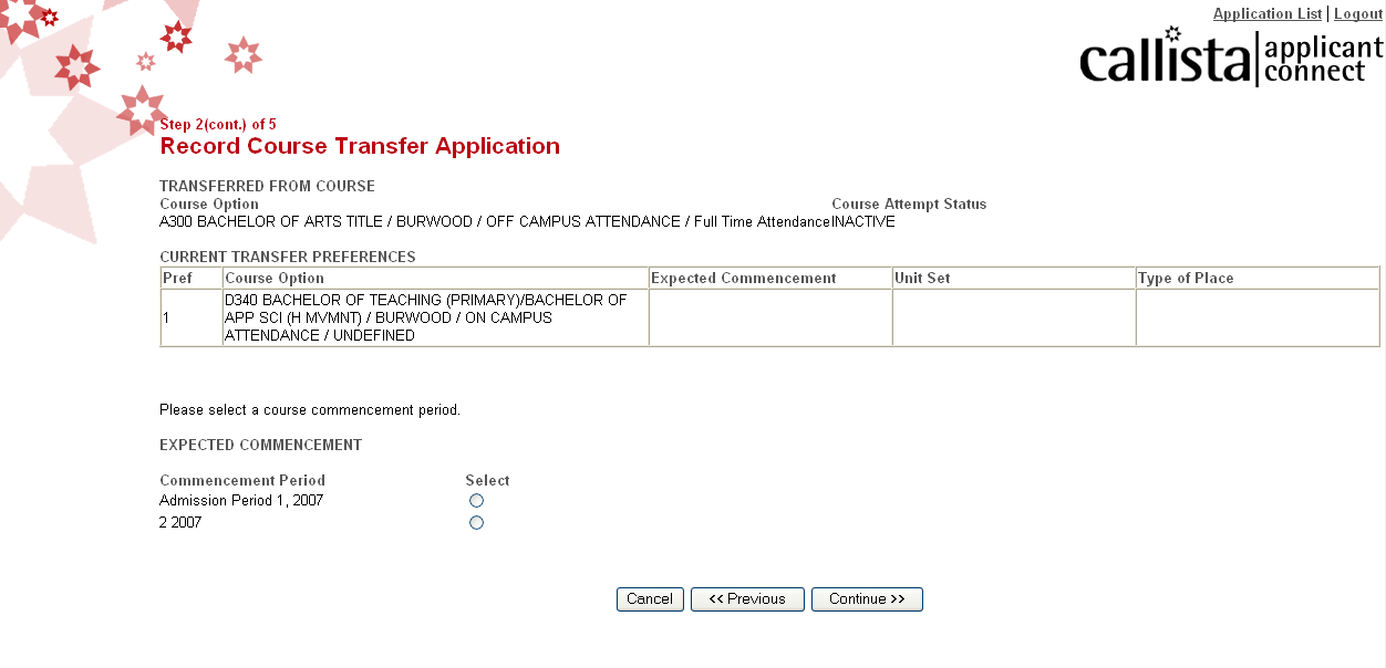 Applicant Portal