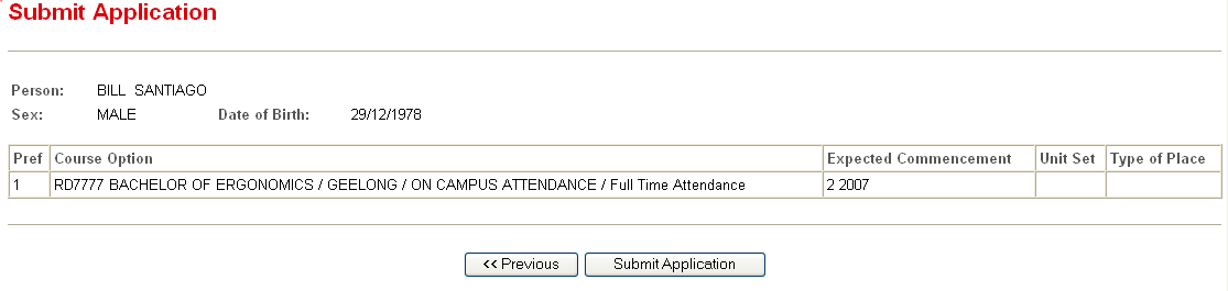 Applicant Portal