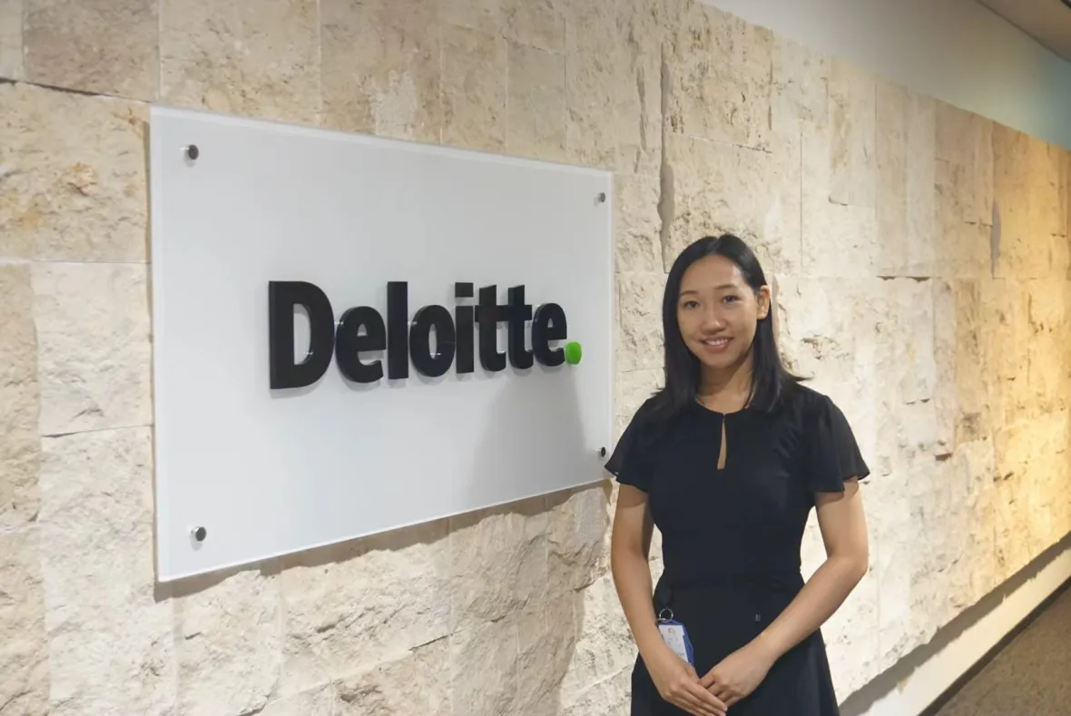 Shushan’s working at Deloitte and loving every minute | Charles Darwin ...