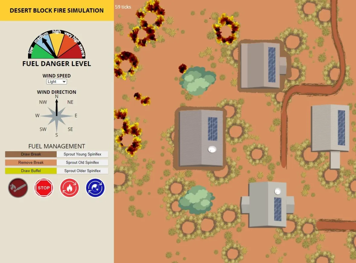 Desert fire simulation a gamechanger for education and engagement ...